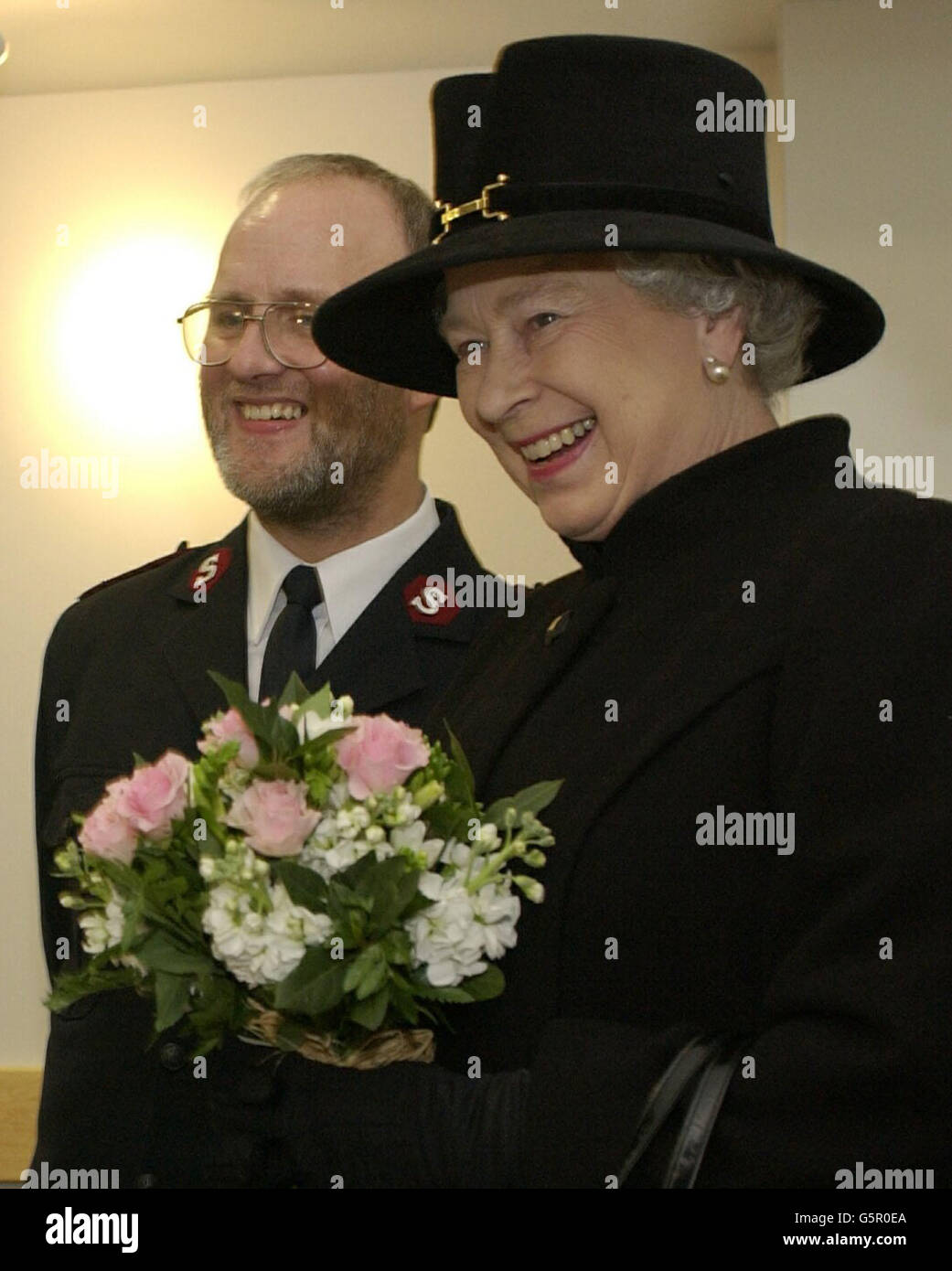 At the opening booth house the salvation army in london hi-res stock ...