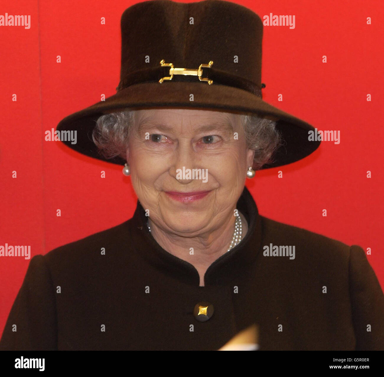 The Queen at Booth House Stock Photo - Alamy