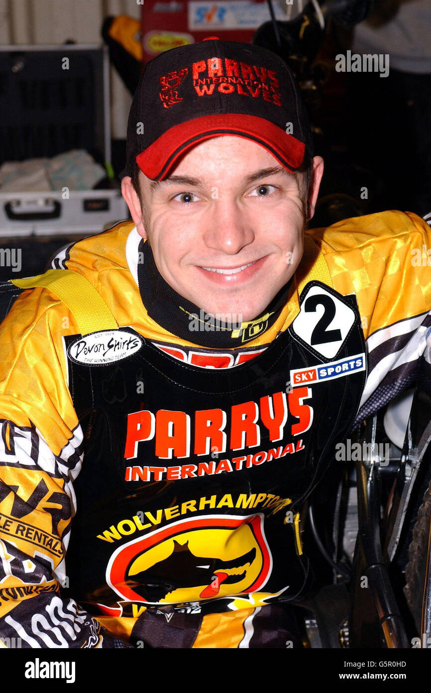 David Howe - Speedway racer Stock Photo: 106840873 - Alamy