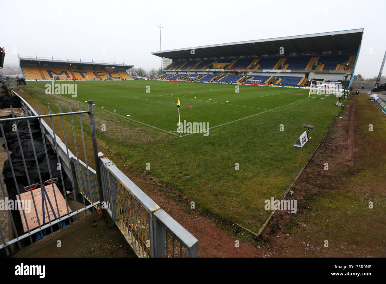 Mansfield town stadium hi-res stock photography and images - Alamy
