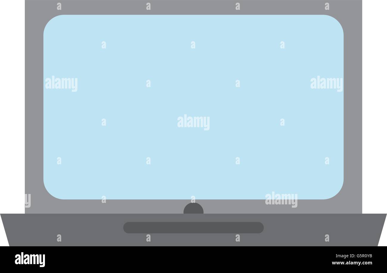 grey laptop icon Stock Vector Image & Art - Alamy