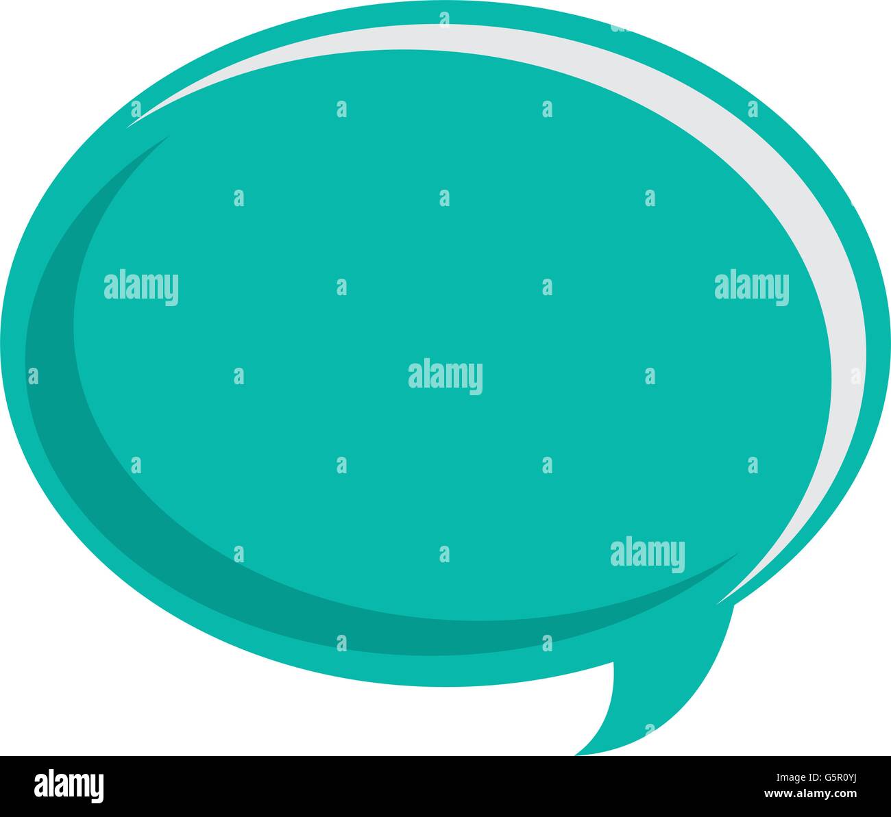 blue conversation bubble Stock Vector Image & Art - Alamy