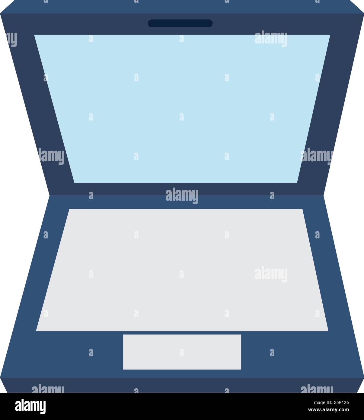 laptop topview icon Stock Vector Image & Art - Alamy