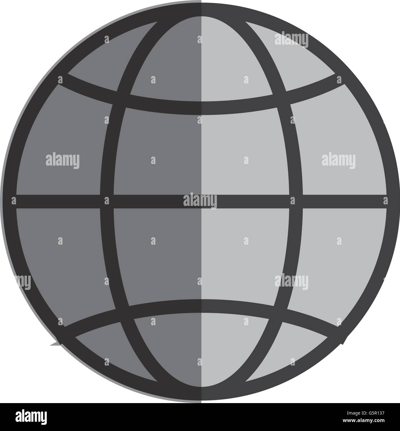 Equator globe diagram hi-res stock photography and images - Alamy