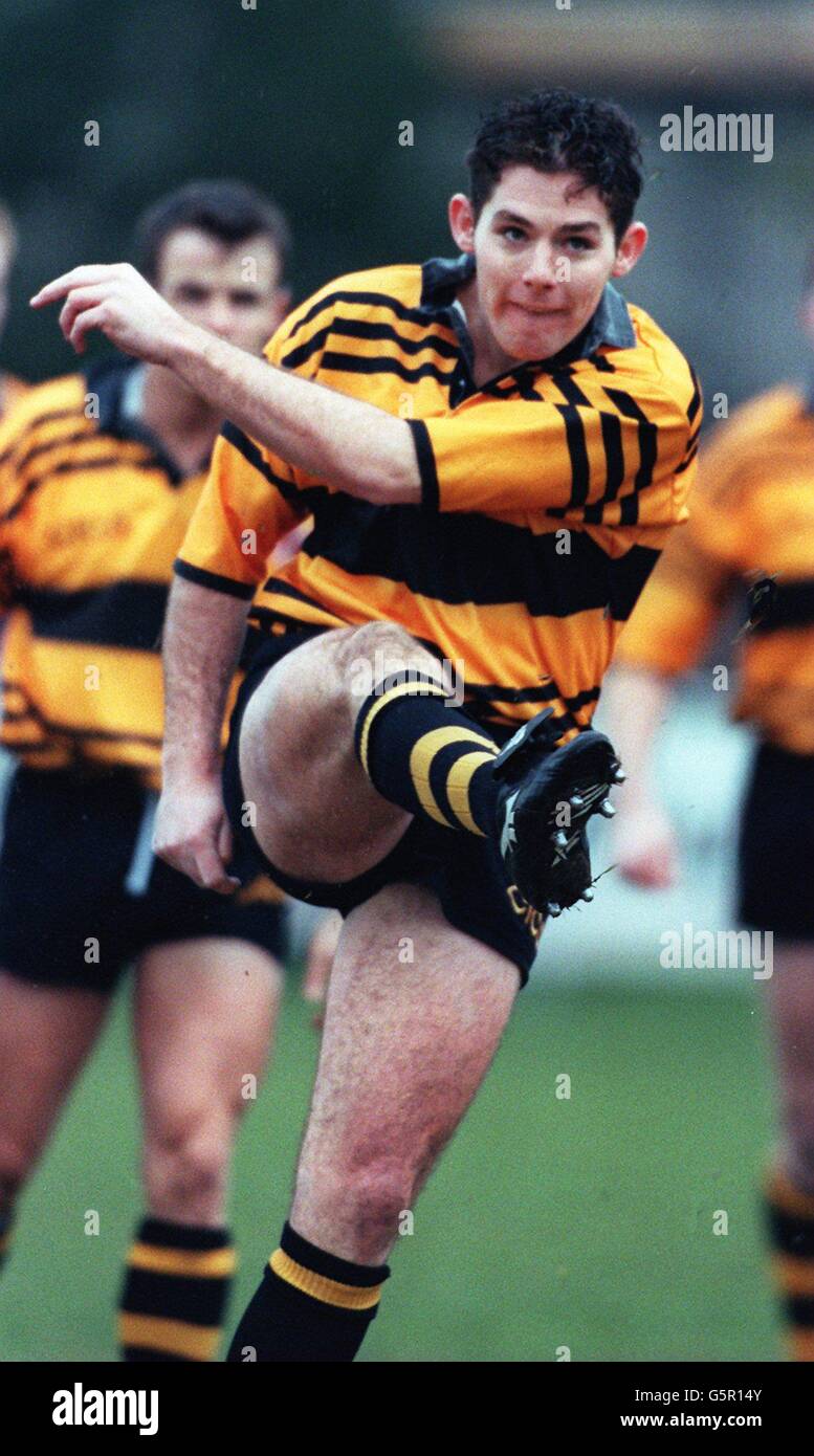 Rugby Union. Simon Mason, Orrell Stock Photo - Alamy