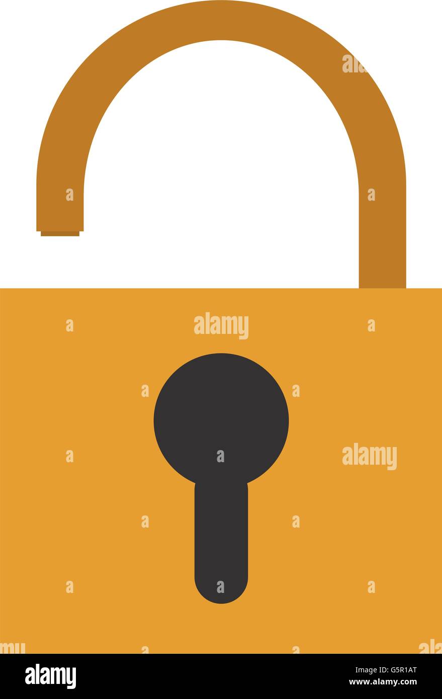 safety lock icon Stock Vector Image & Art - Alamy