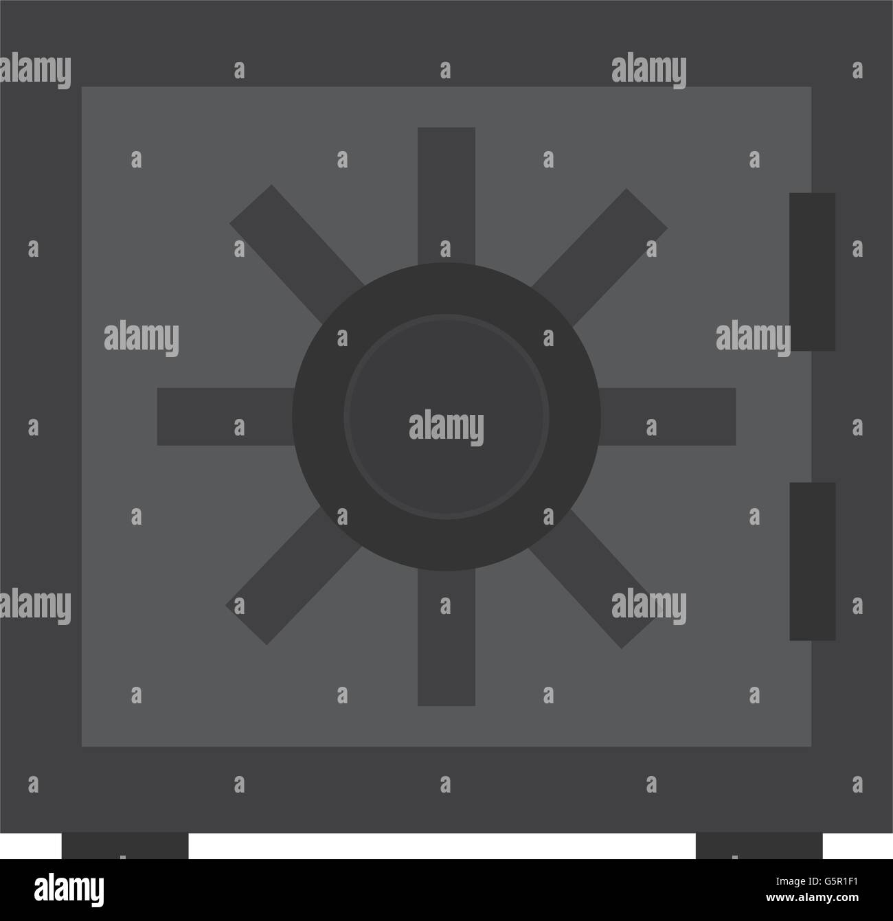grey safety vault Stock Vector Image & Art - Alamy