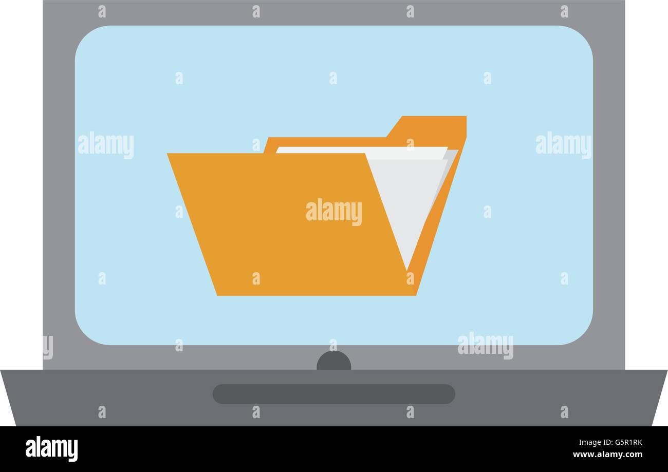 Wide folder Stock Vector Images - Alamy