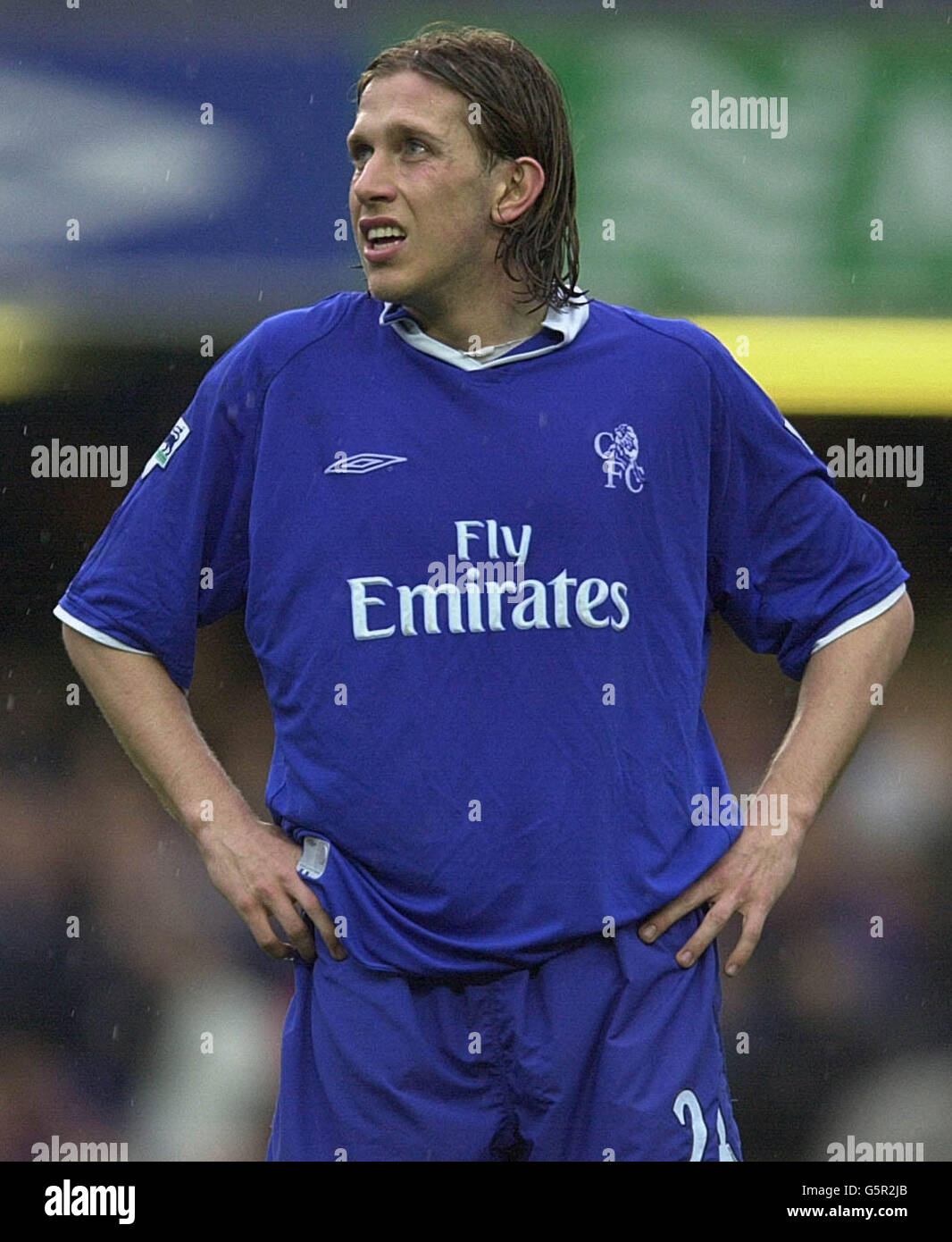 Chelsea's Sam Dalla Bona during their match against Tottenham Hotspur ...