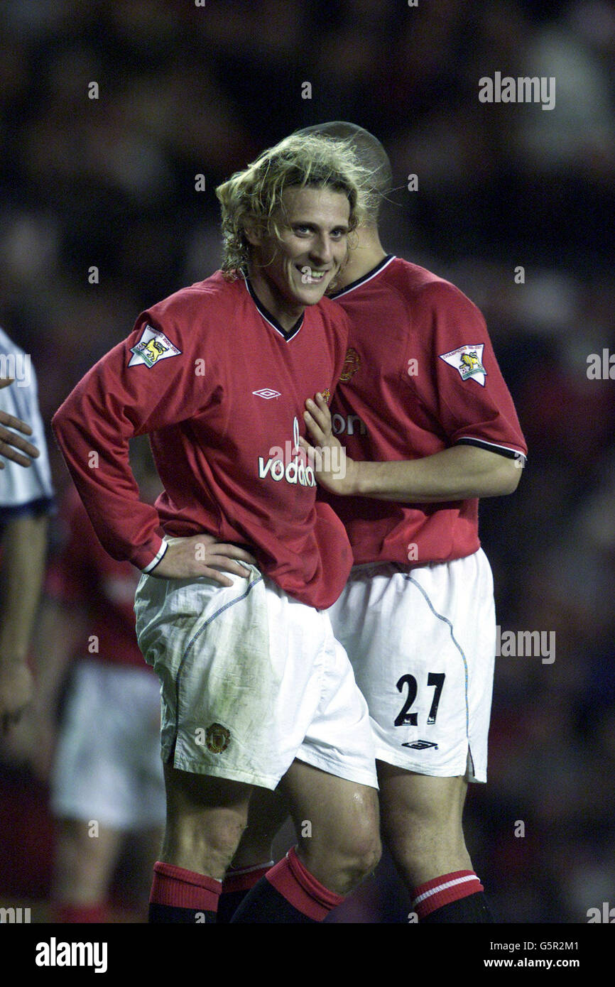 Manchester United's Diego Forlan, during the F.A. Barclaycard ...