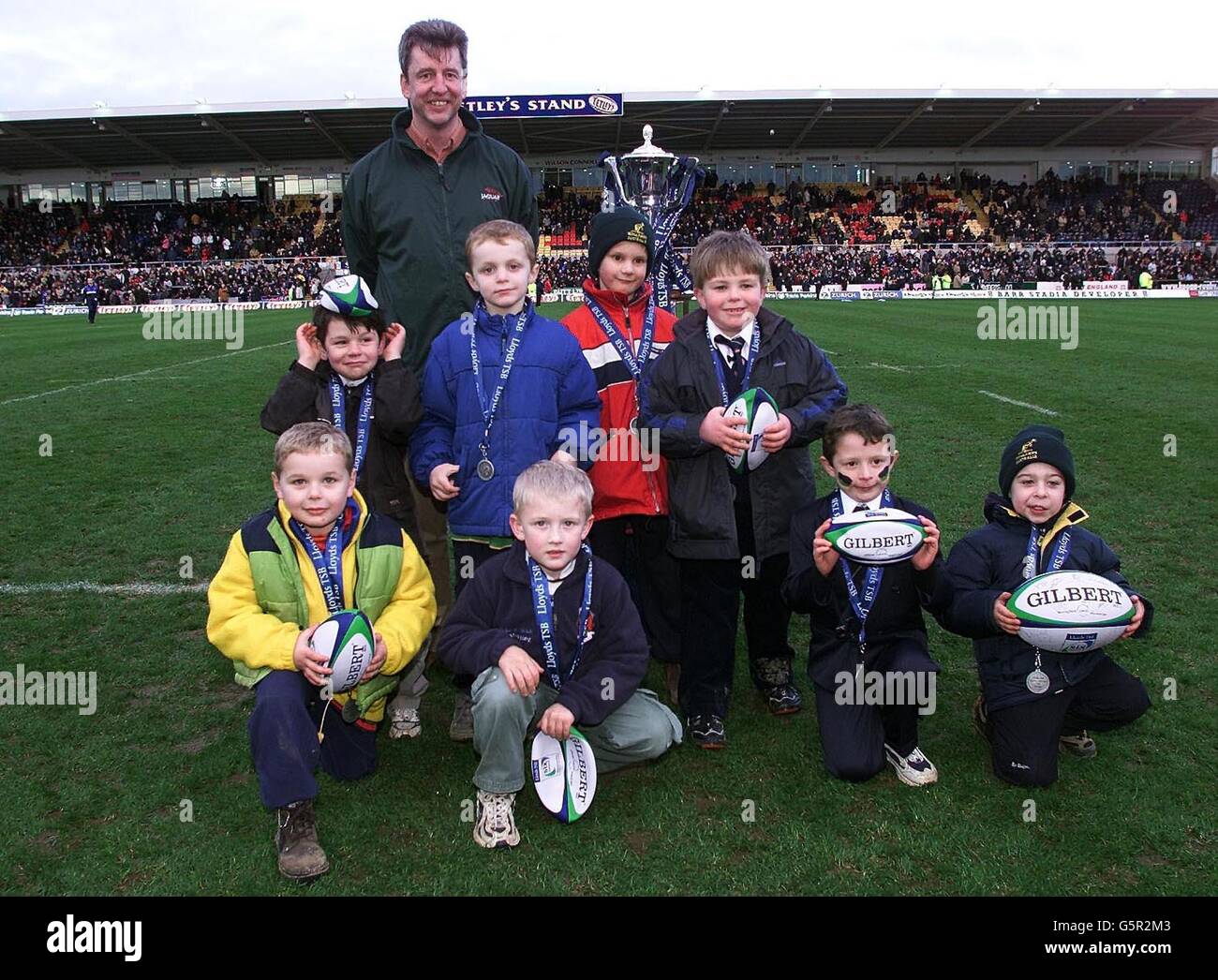 RUGBYU Northampton Old Scouts under 7's Stock Photo - Alamy