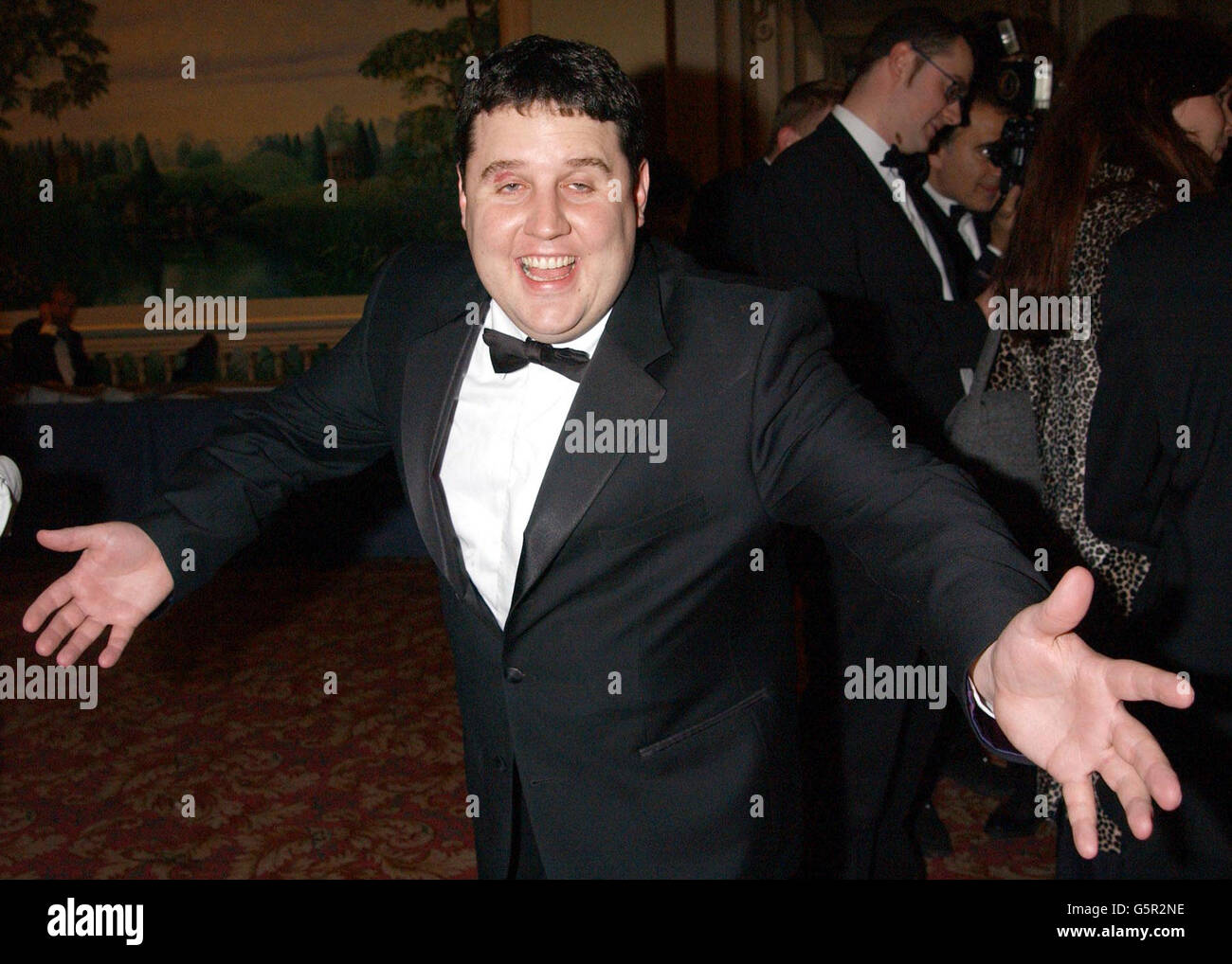 Comedian Peter Kay at the Grosvenor House Hotel, London, for the RTS ...