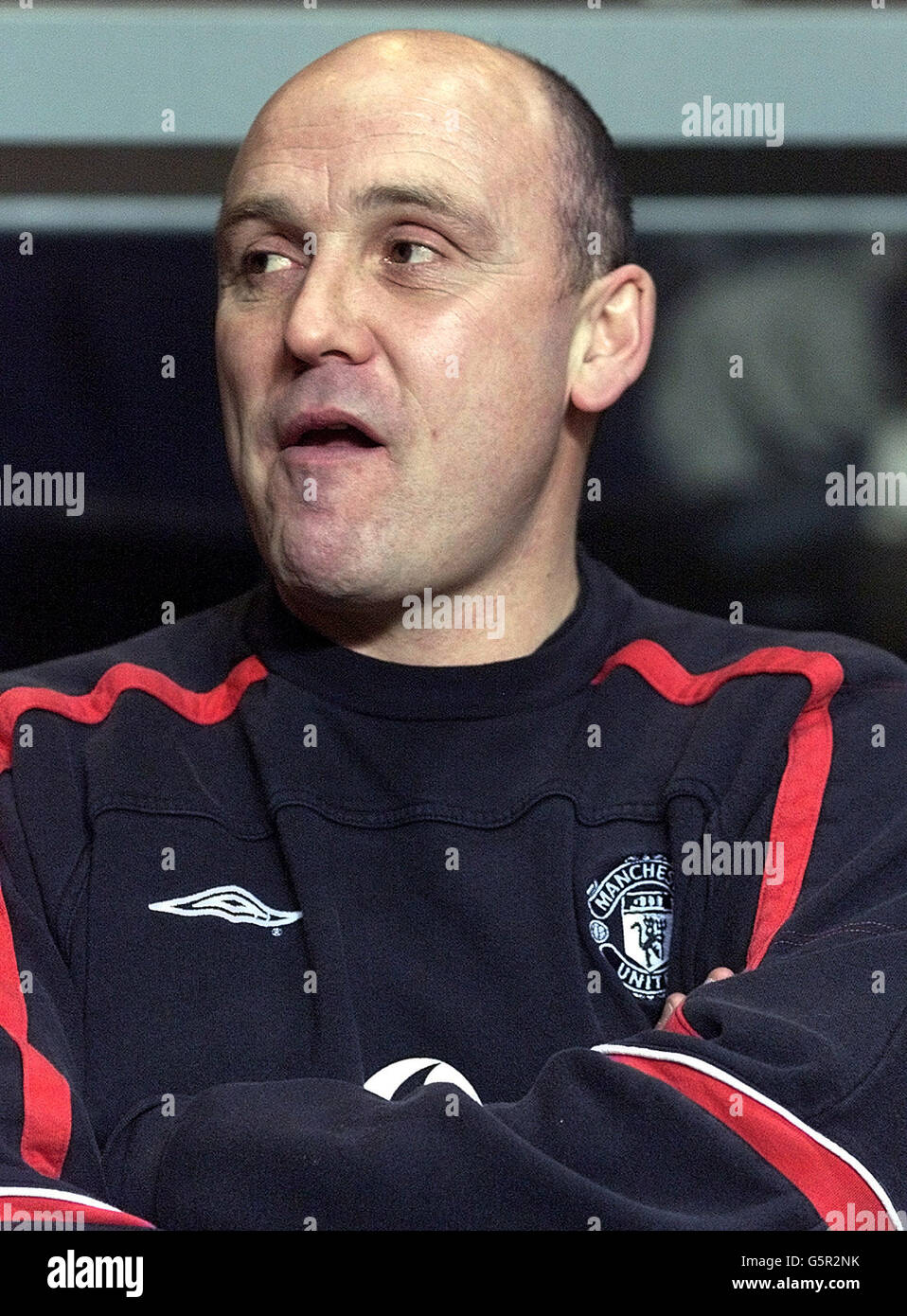 FOOTBALL MANCHESTER UNITED'S COACH MICKY PHELAN Stock Photo - Alamy