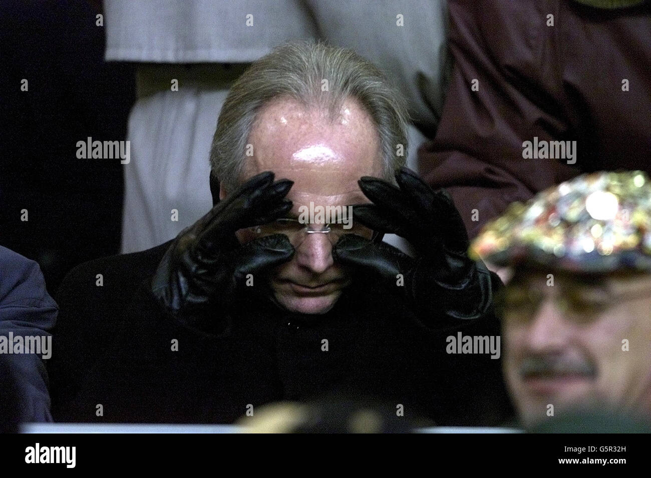 England Manager Sven Goran Eriksson in the Anfield directors box during ...