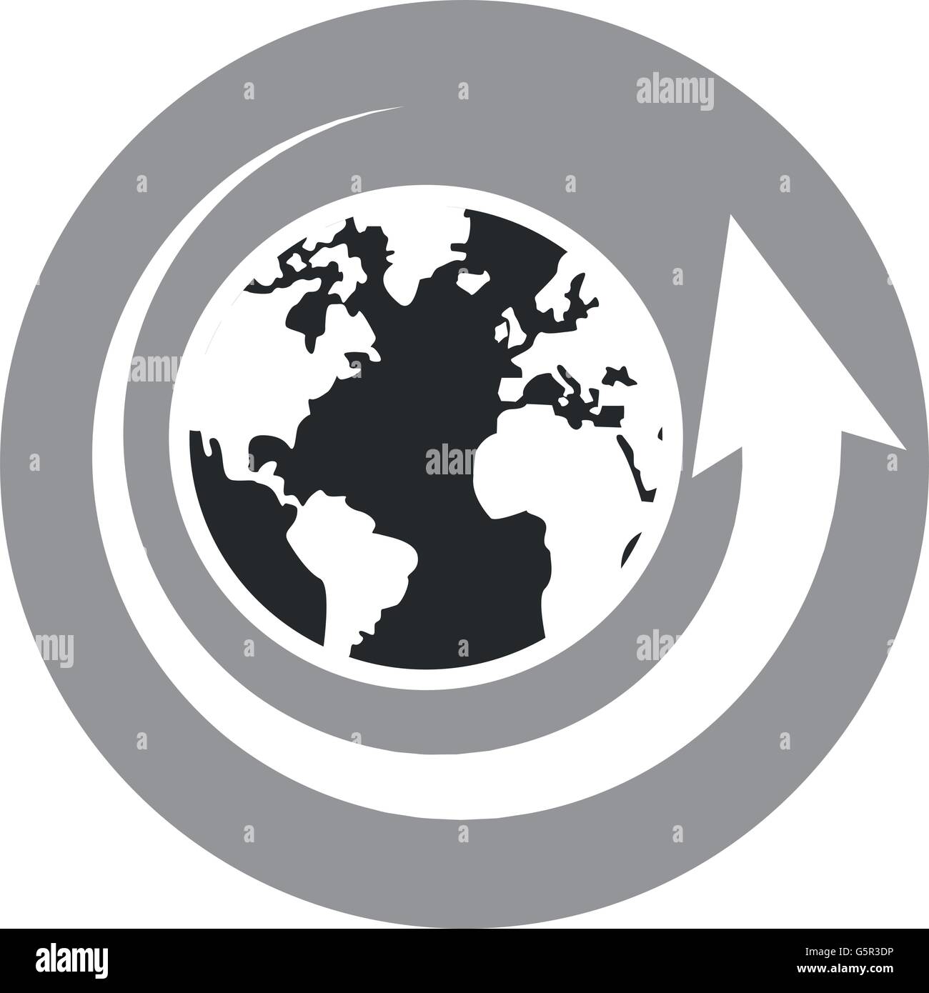 Map arrow africa south america Stock Vector Images - Alamy