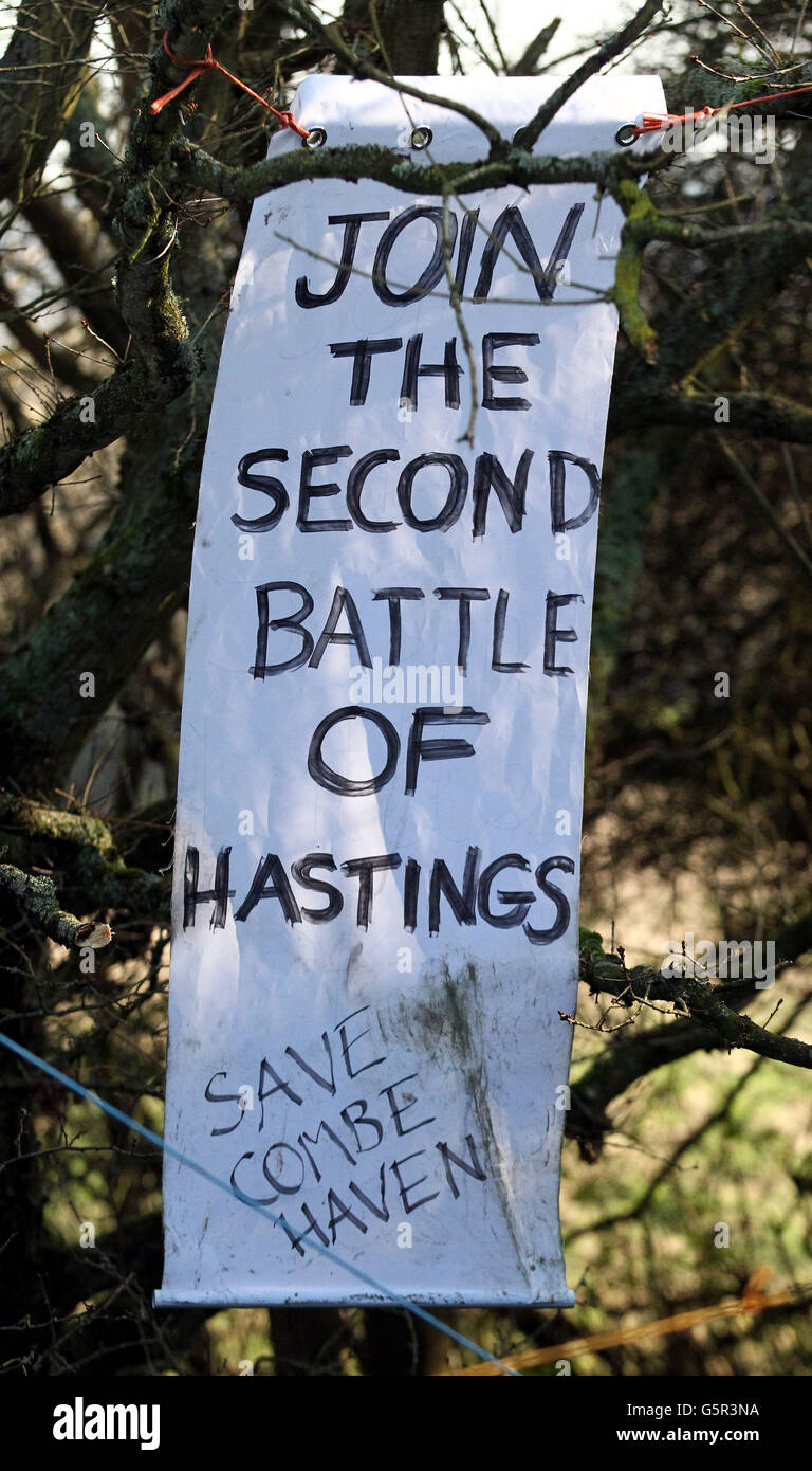 93 8m bexhill hastings link road through combe haven valley hi-res ...