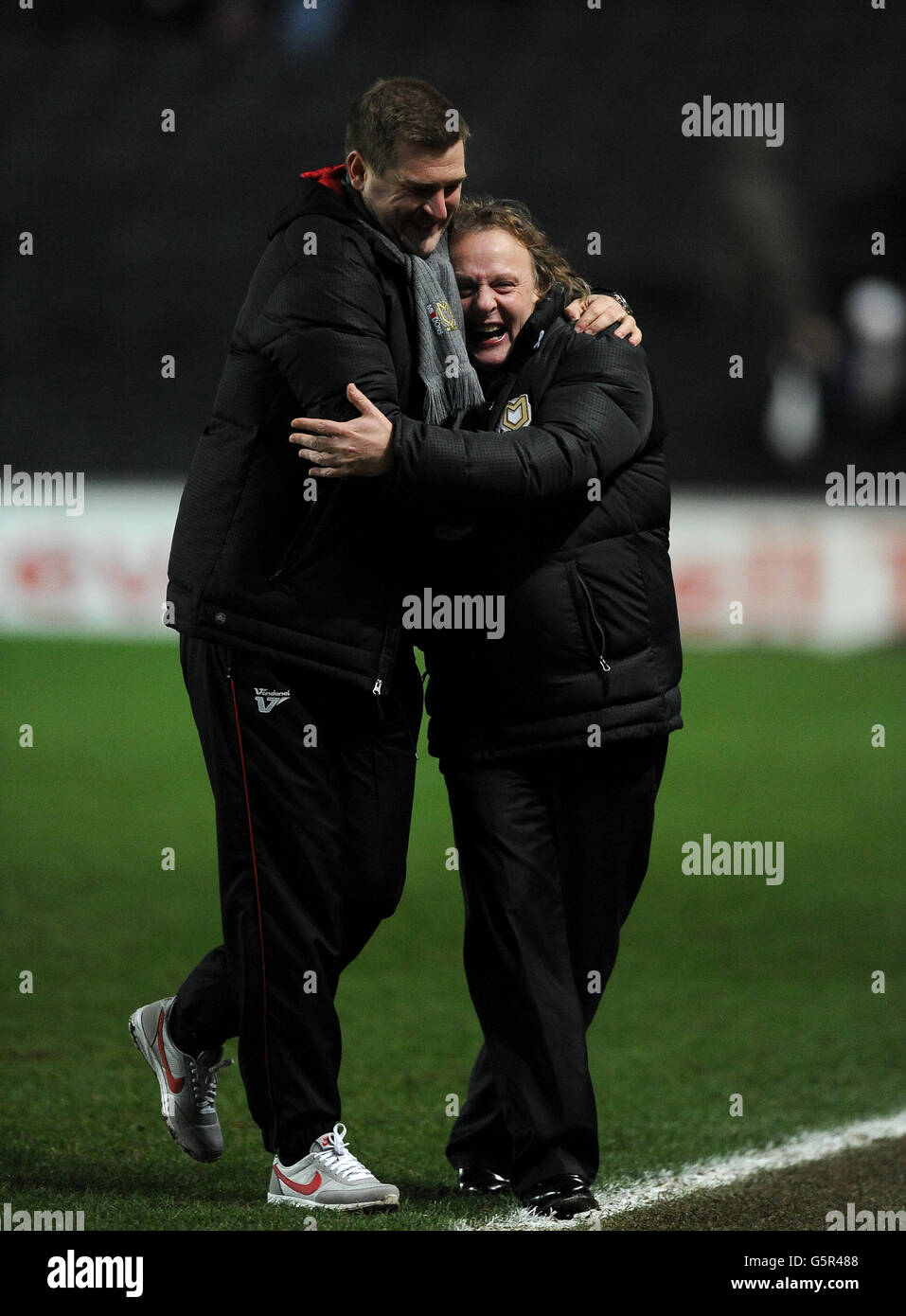 Milton keynes dons chairman pete winkelman hi-res stock photography and ...