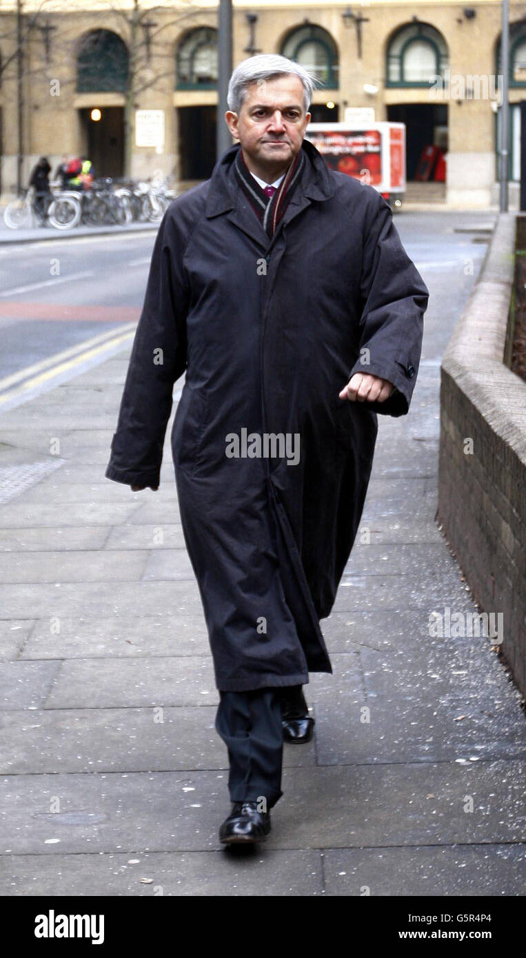 Huhne court hearing Stock Photo - Alamy