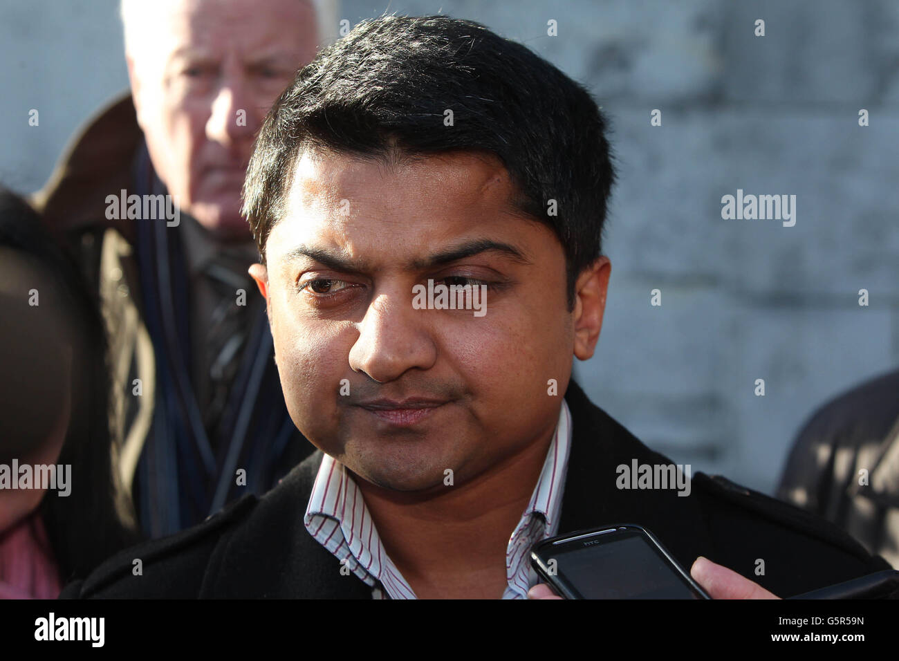 Leaving the inquest into her death at galway coroners court hi-res ...