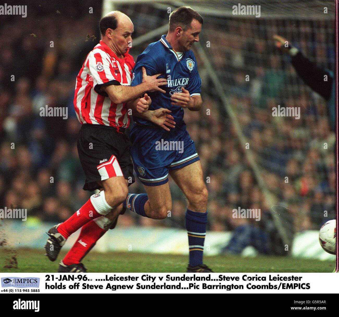 Leicester city holds off steve agnew hi-res stock photography and ...