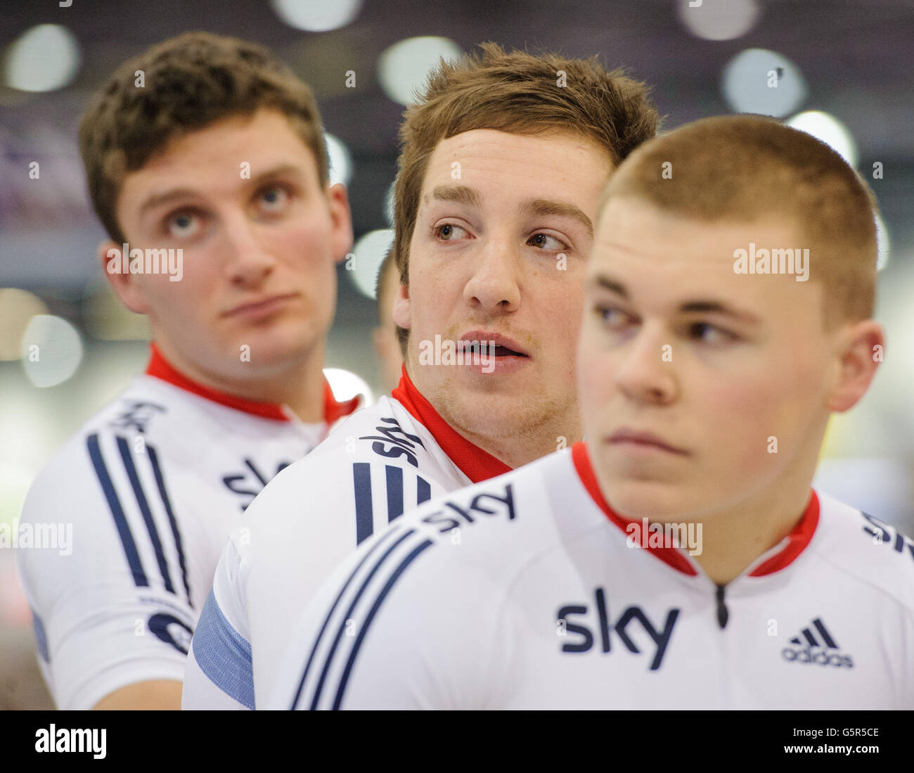 Cycling - Launch of the new British Cycling Kit - ExCeL Arena Stock ...