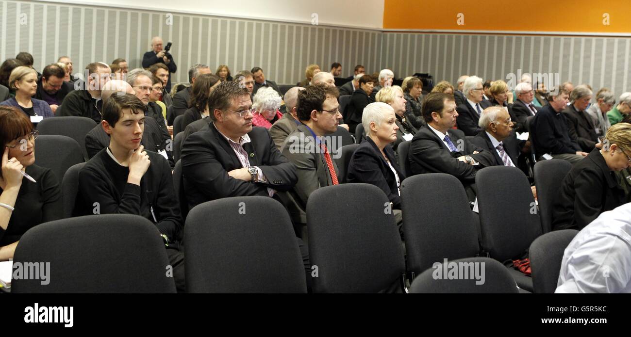 The audience at the Come Together conference held at Liverpool's Arena ...