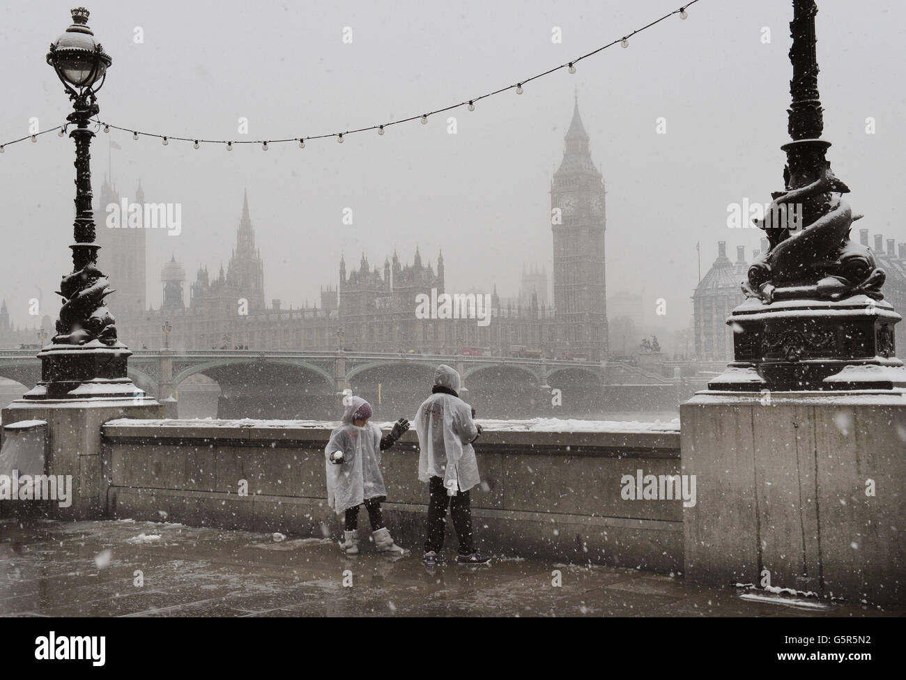 Winter weather Jan 18th Stock Photo - Alamy