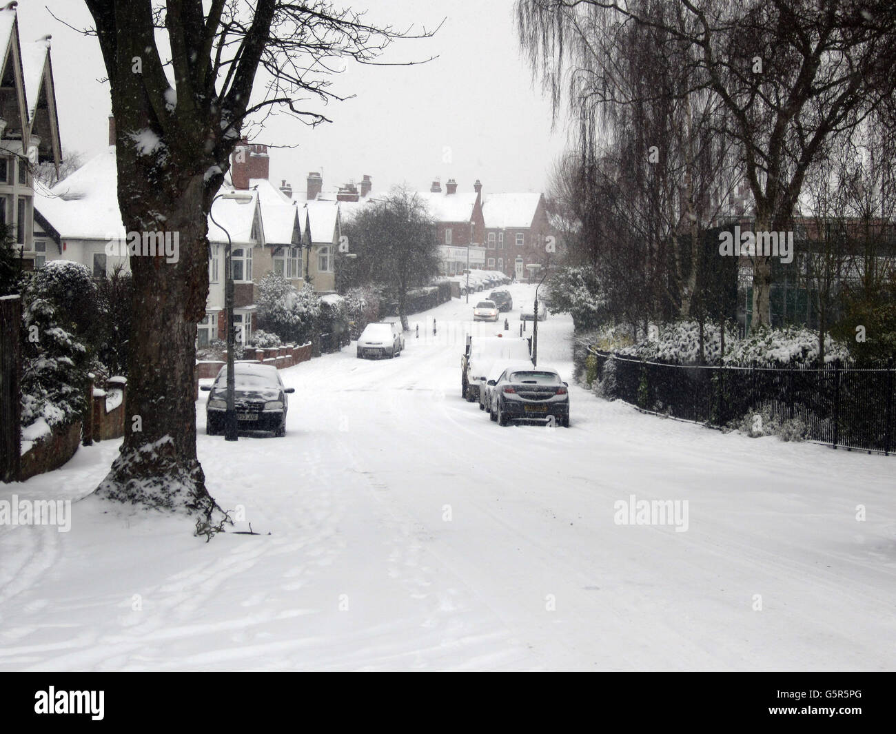 Winter weather Jan 18th Stock Photo - Alamy