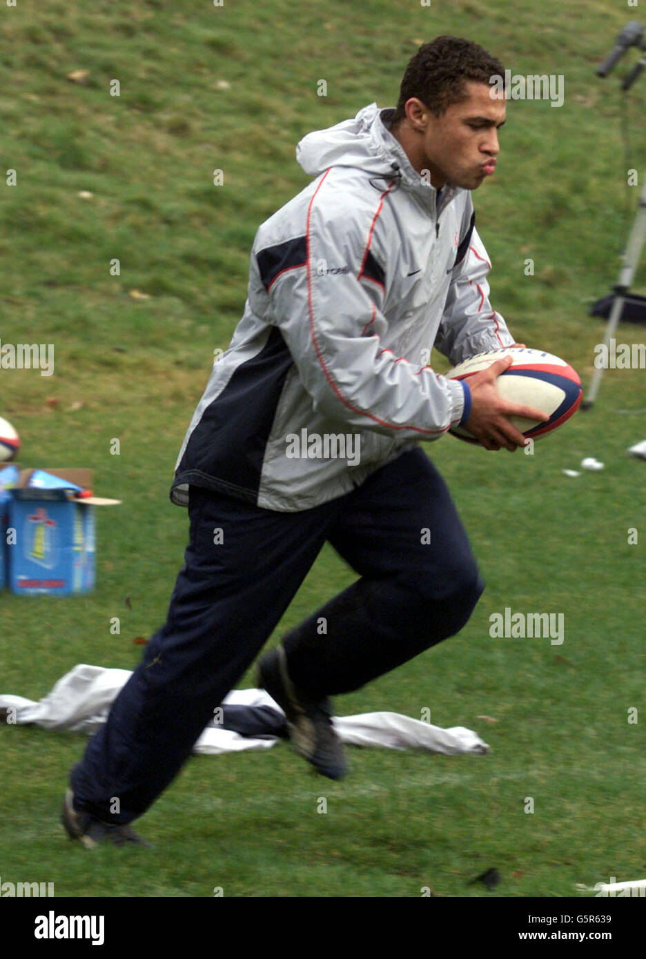 England Jason Robinson during the England squad at Pennyhill Park Hotel ...