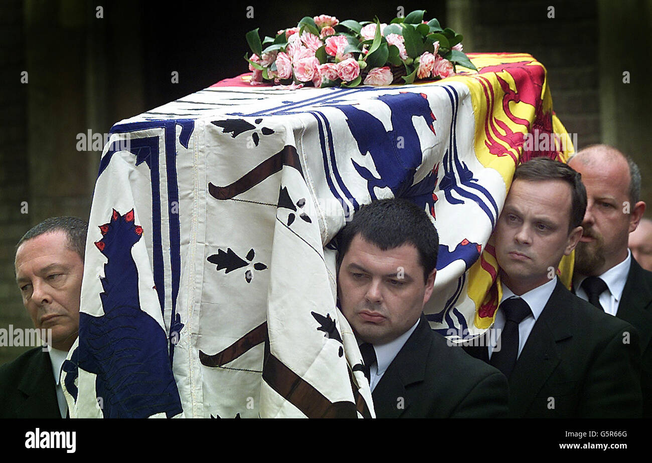 Queen Mother's Coffin Stock Photo - Alamy