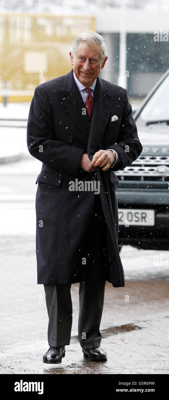 Hrh prince charles visits the north west hi-res stock photography and ...