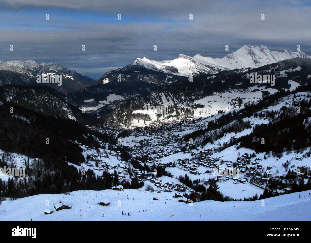 City Views - La Clusaz Stock Photo - Alamy