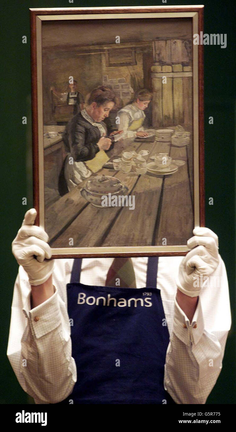 Bonhams Auction Emmeline Pankhurst Stock Photo - Alamy