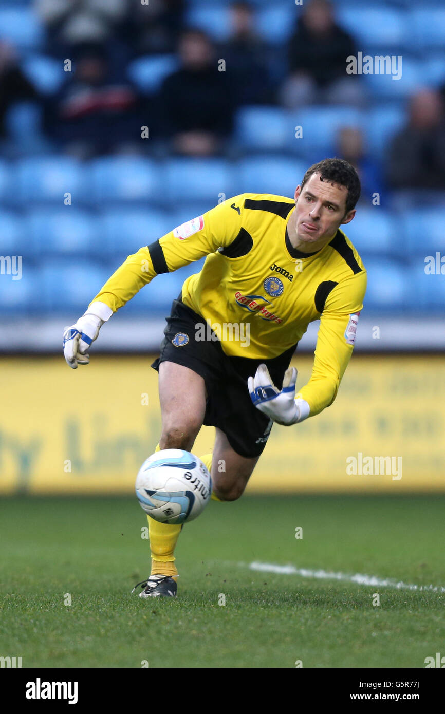 Shrewsbury town goalkeeper chris weale hi-res stock photography and ...
