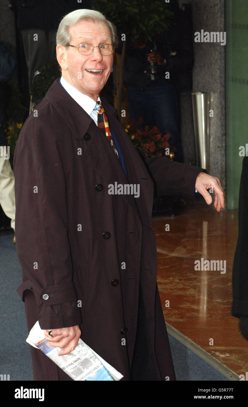 Television presenter Bob Holness arriving for The Mirror Pride of ...