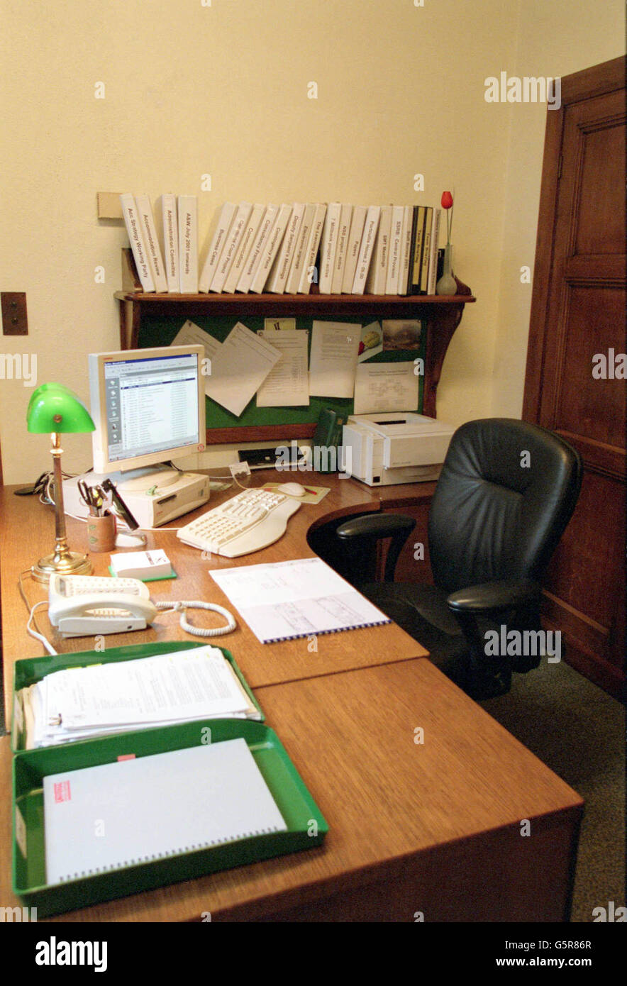 Adams Desk House Of Commons Stock Photo - Alamy