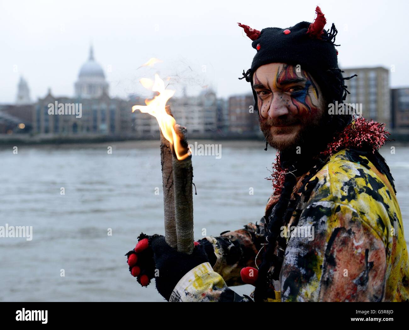 Celebration of Twelfth Night - London Stock Photo - Alamy