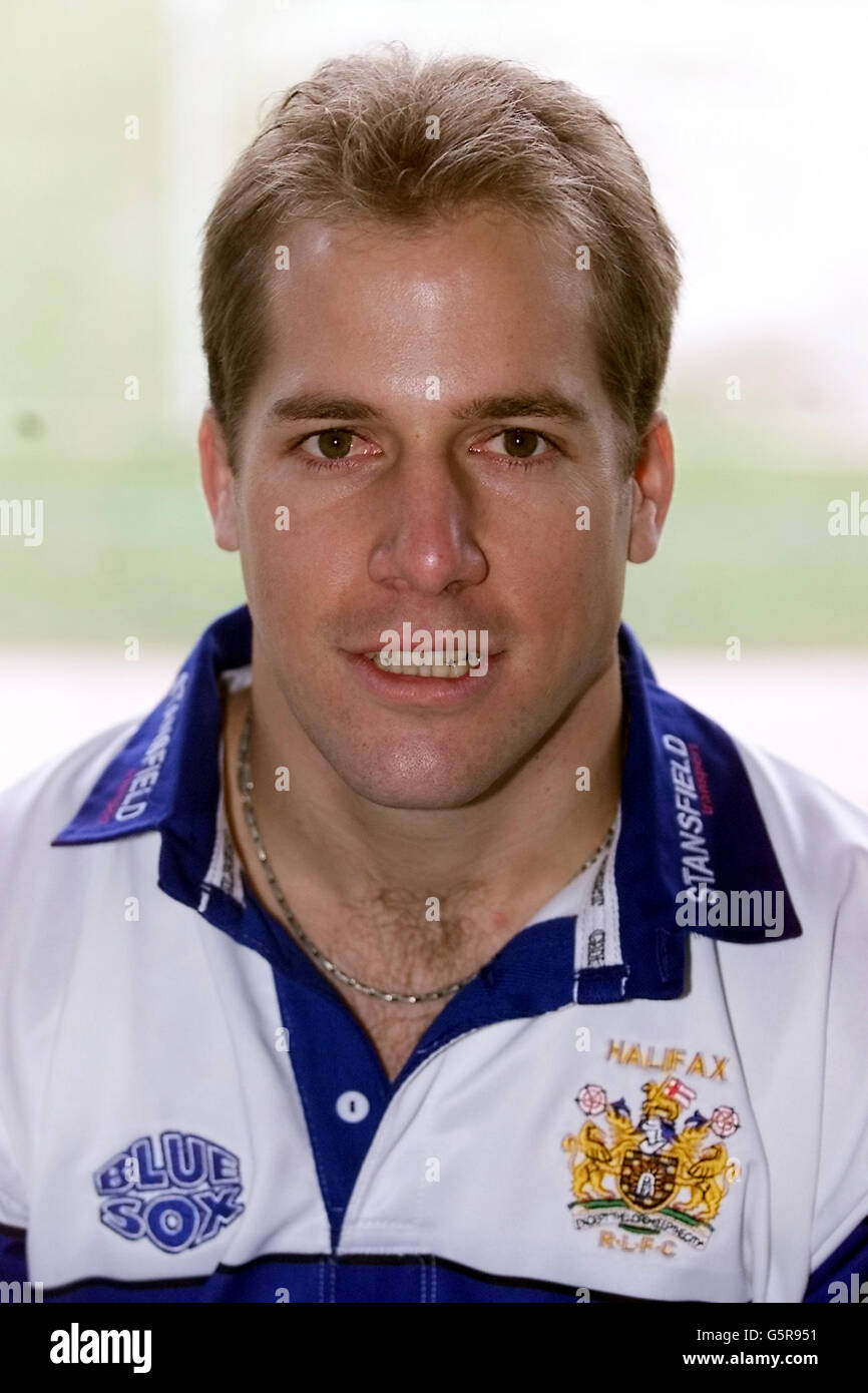 RUGBYL Dunemann. Halifax Blue Sox's Andrew Dunemann, poses for the ...