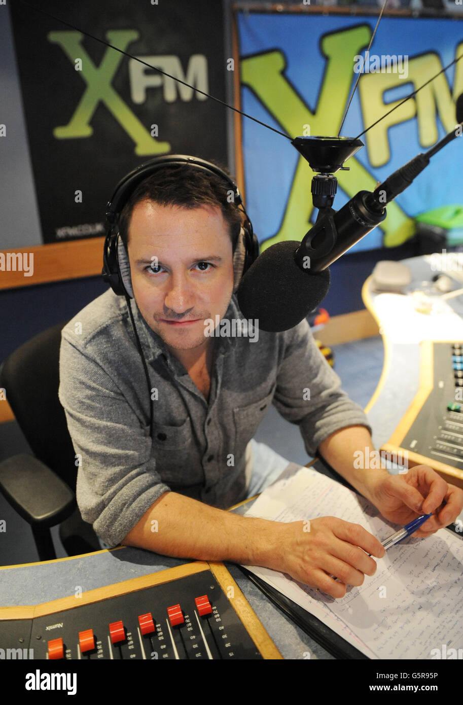 XFM breakfast show Stock Photo - Alamy