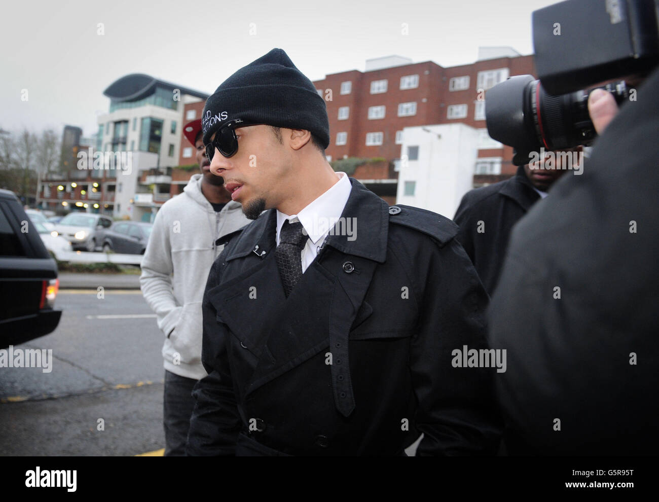 N-Dubz rapper Dappy, real name Dino Costas Contostavlos, arrives at ...