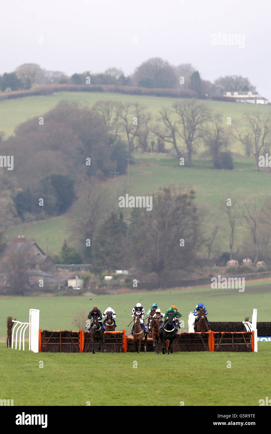 Horse Racing - Coral Welsh Grand National - Chepstow Racecourse Stock ...