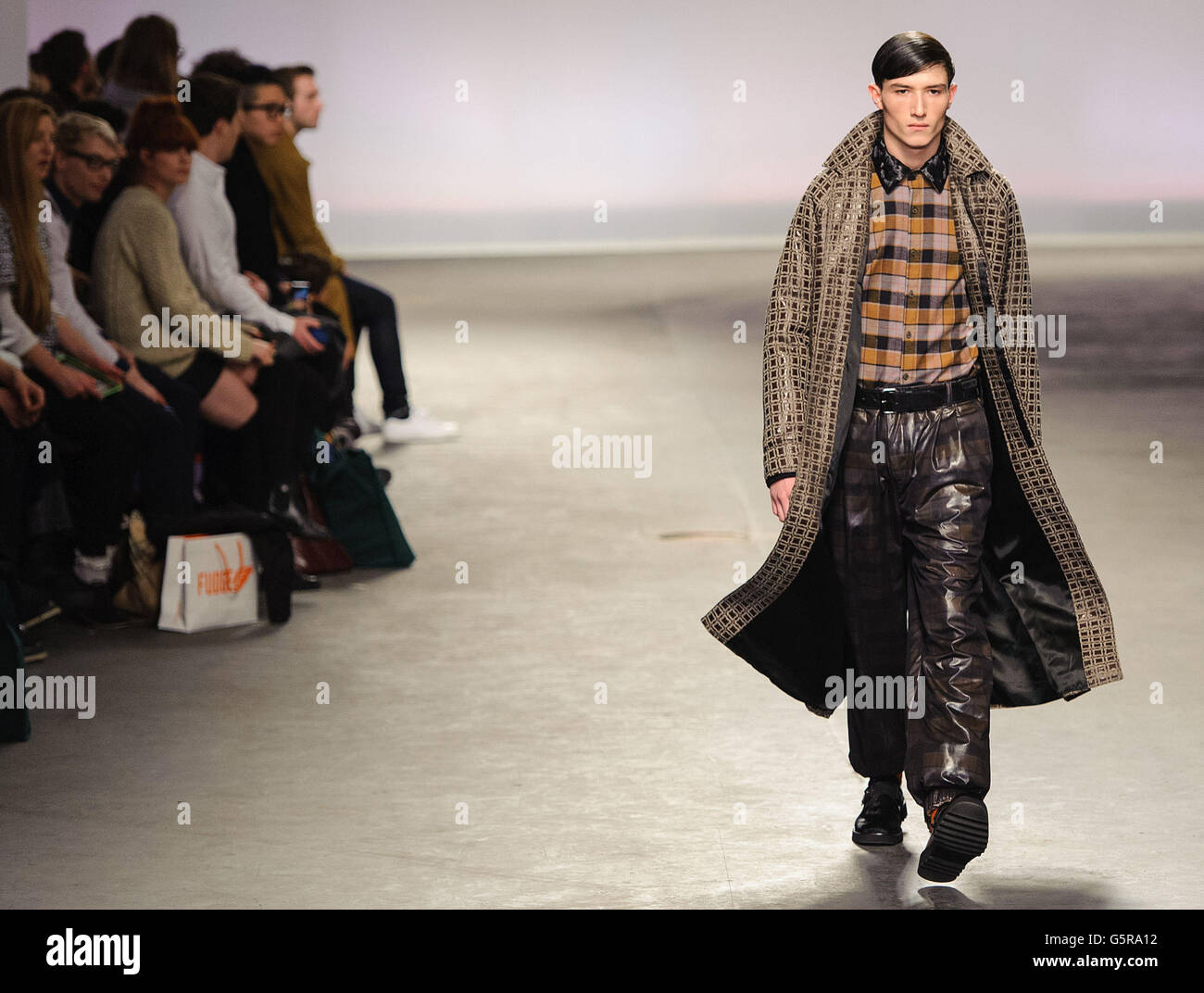 James Long catwalk - BFC's London Collections: Men Stock Photo - Alamy