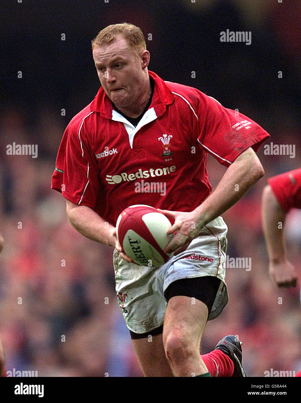 RUGBY UNION WALES MARTYN WILLIAMS. Wales - Martyn Williams in action ...