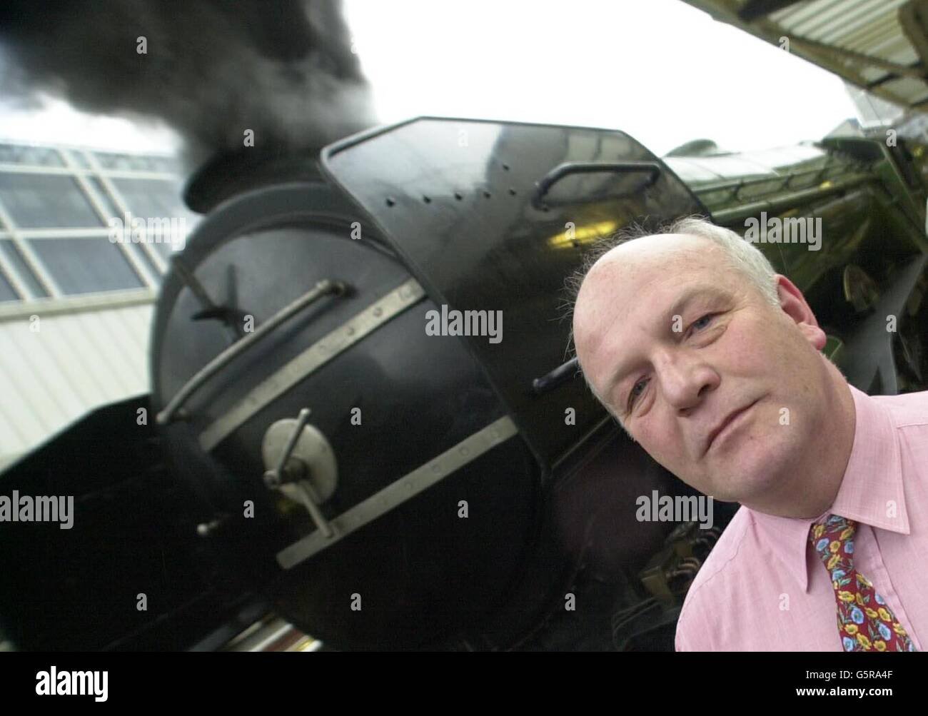 Peter Butler Chief Executive of the Flying Scotsman PLC Stock Photo - Alamy