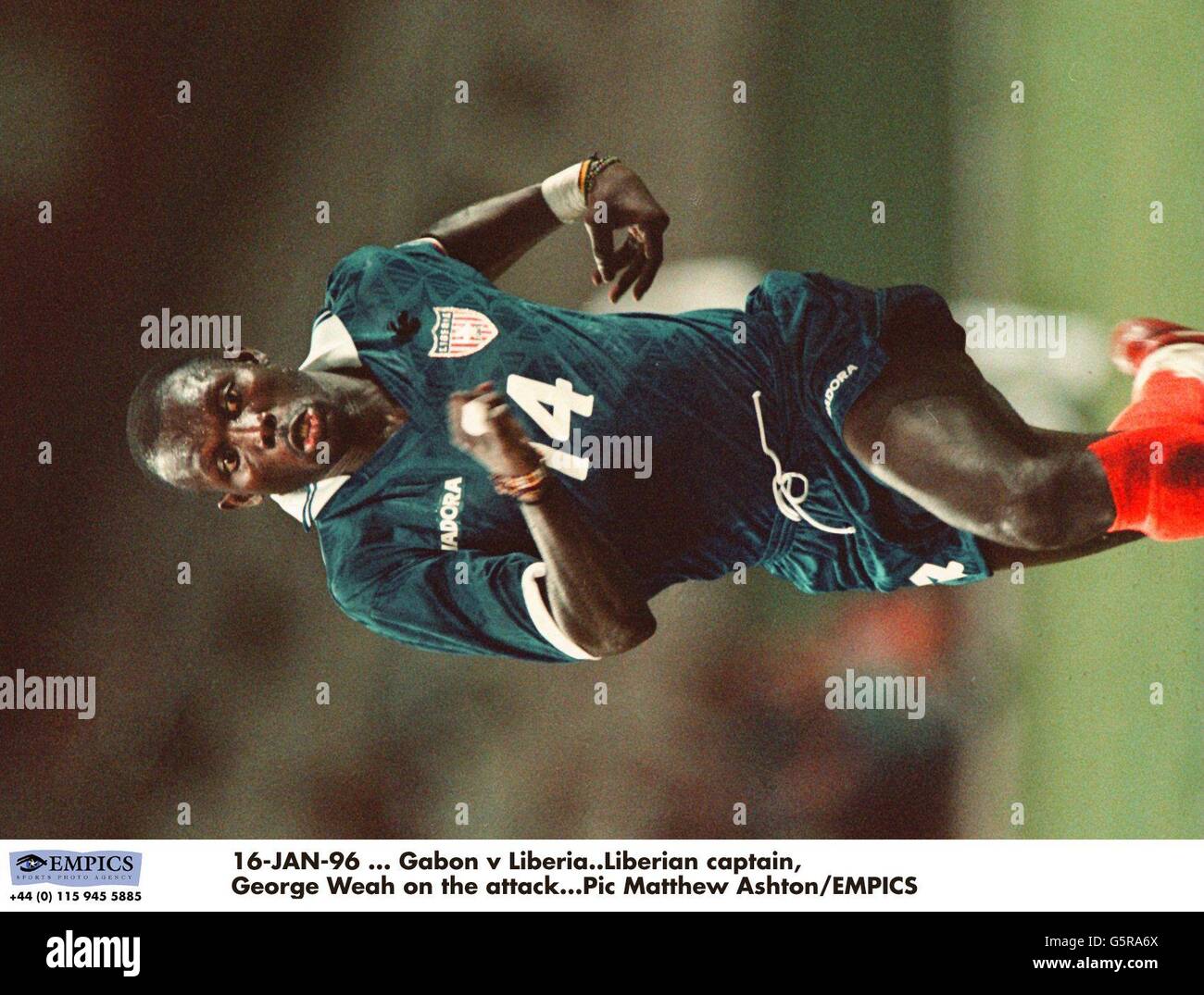 SOCCER - African Cup of Nations - Group C - Gabon v Liberia - Kings ...