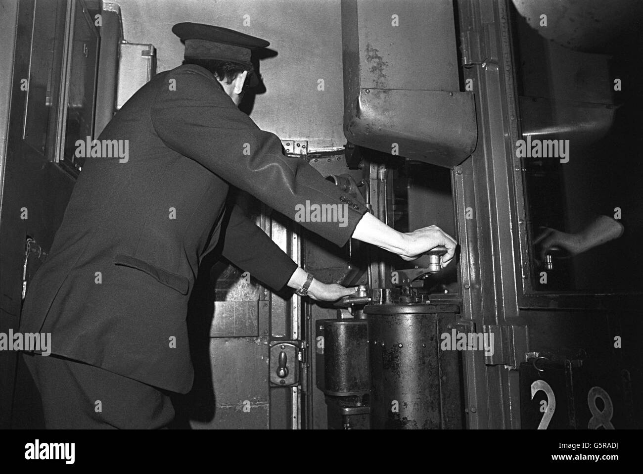 London underground train driver hi-res stock photography and images - Alamy