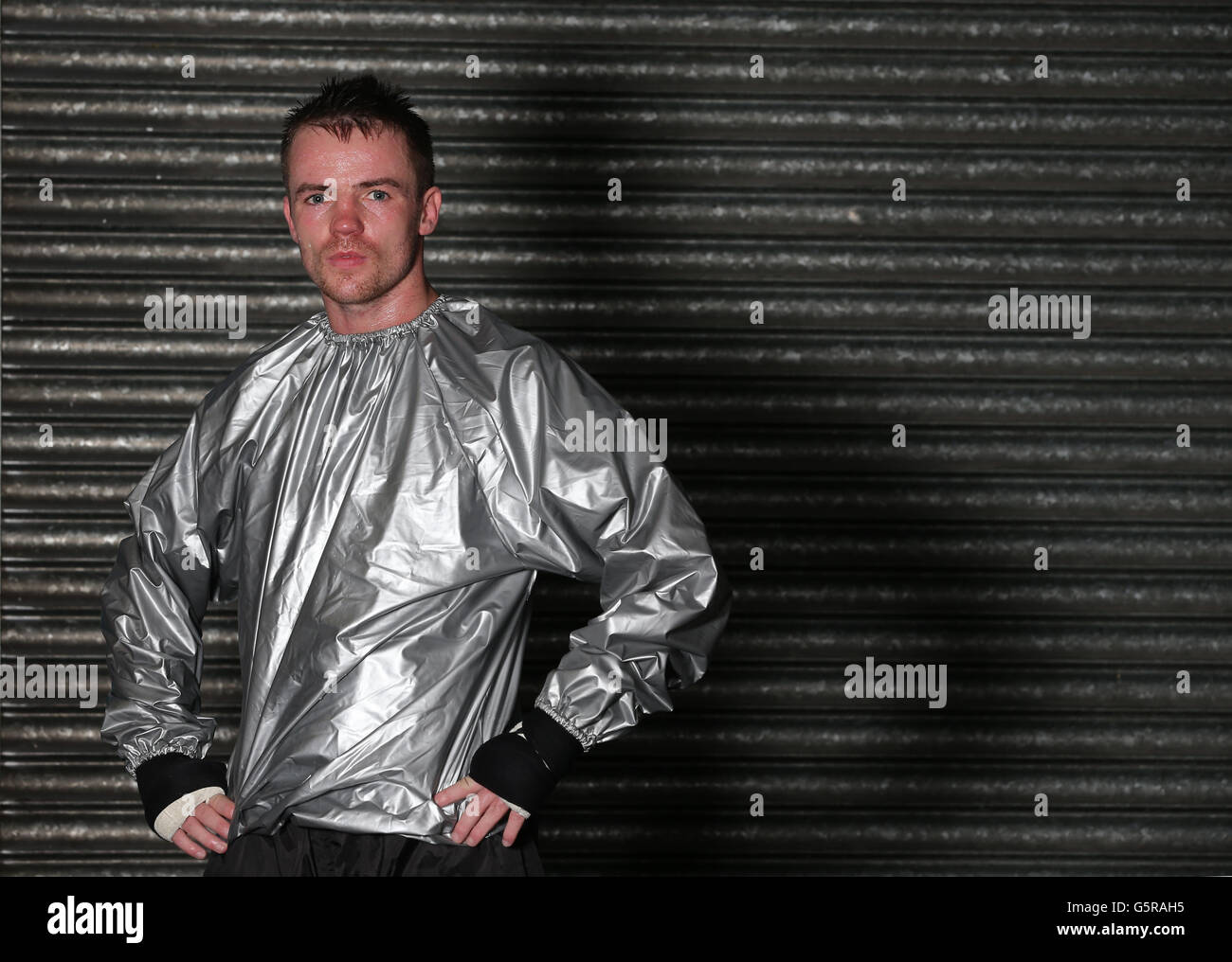 Boxing - Frankie Gavin Photocall - Hall Green Gym Stock Photo - Alamy