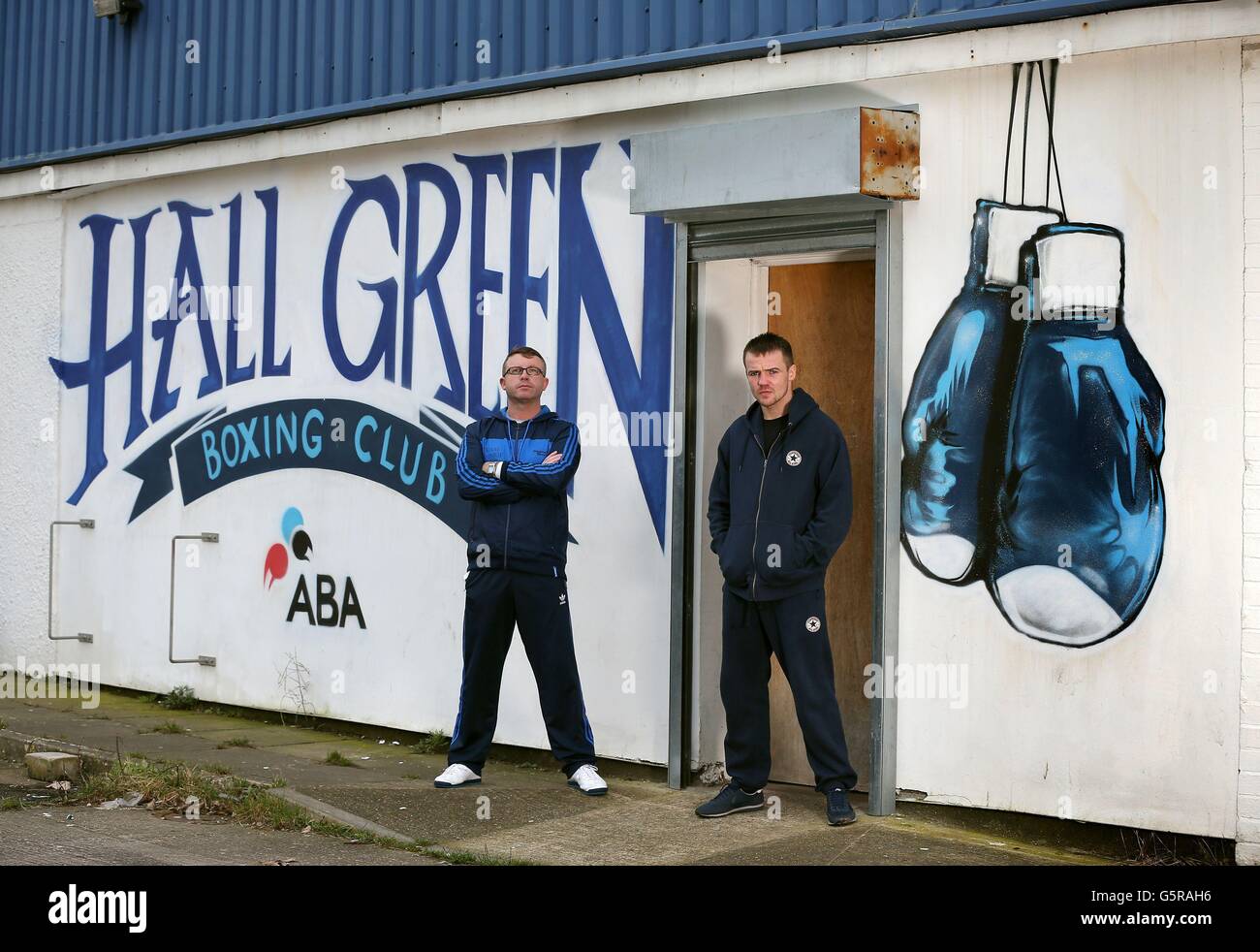 Boxing - Frankie Gavin Photocall - Hall Green Gym Stock Photo - Alamy
