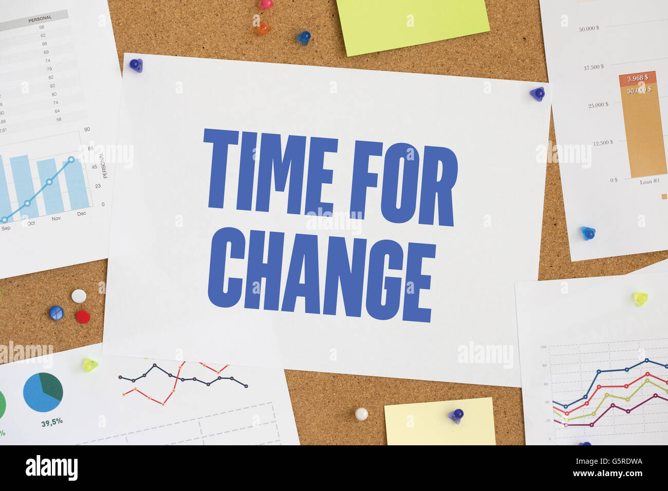 CHART BUSINESS GRAPH RESULT COMPANY TIME FOR CHANGE CONCEPT Stock Photo ...