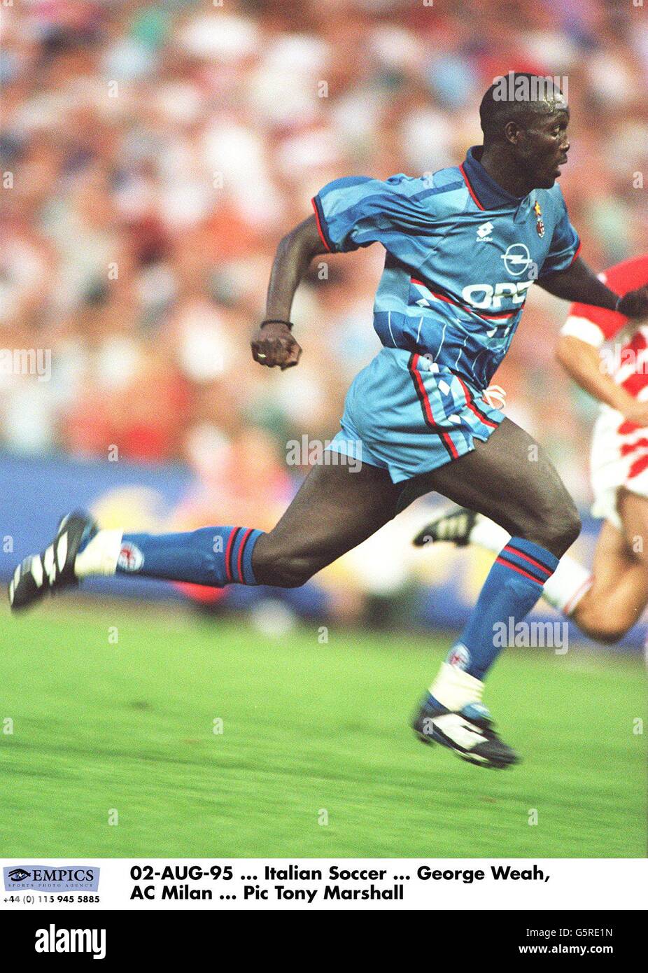 George weah ac milan hi-res stock photography and images - Alamy